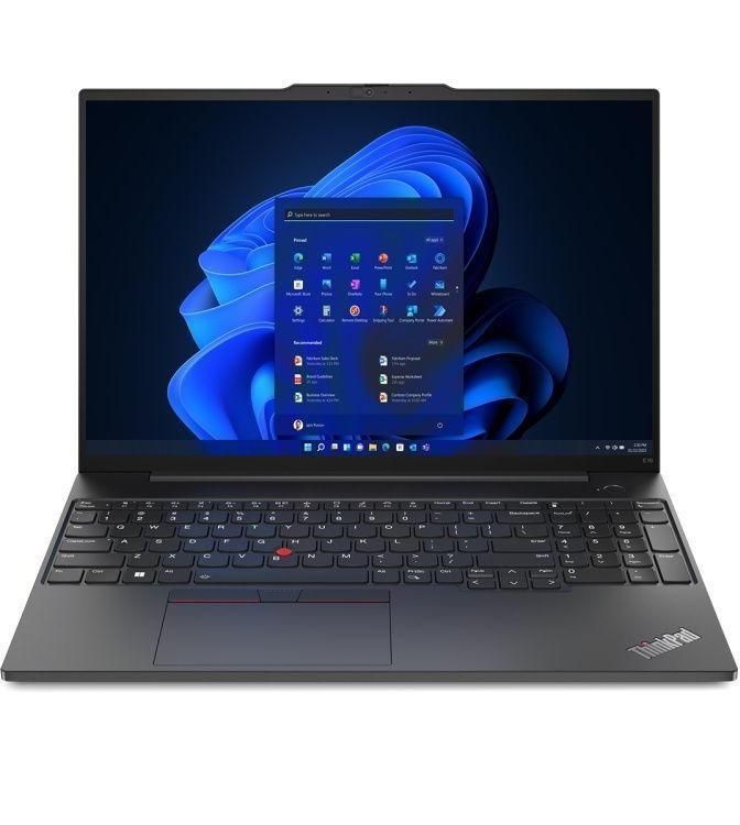 Ноутбук Lenovo ThinkPad E16 Gen 2 16" (1920x1200) IPS, AMD Ryzen 7 7735HS, 16GB DDR5, 512GB SSD, Radeon 680M, Win11 Pro, черный (21M5S09E00_Win11P)