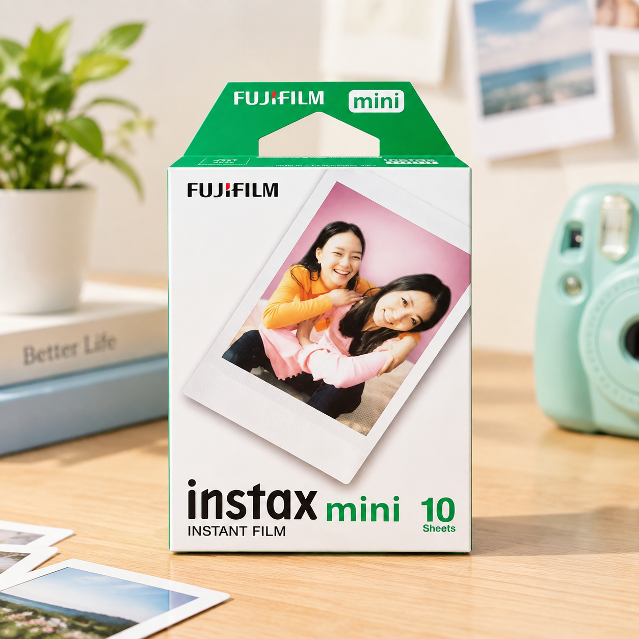 Картридж Fujifilm Instax Mini, Фотопленка Instax Mini, 10 снимков