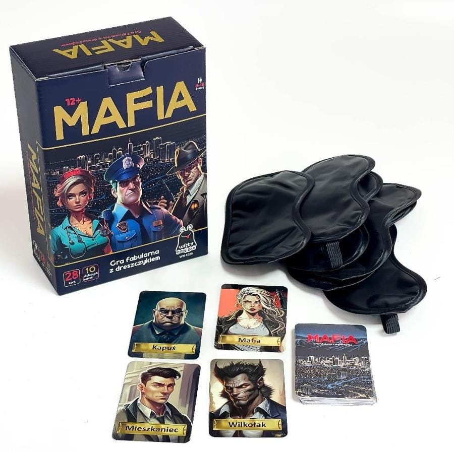 Настольная игра Playlandia Мафия, ролевая игра для детей, разноцветная