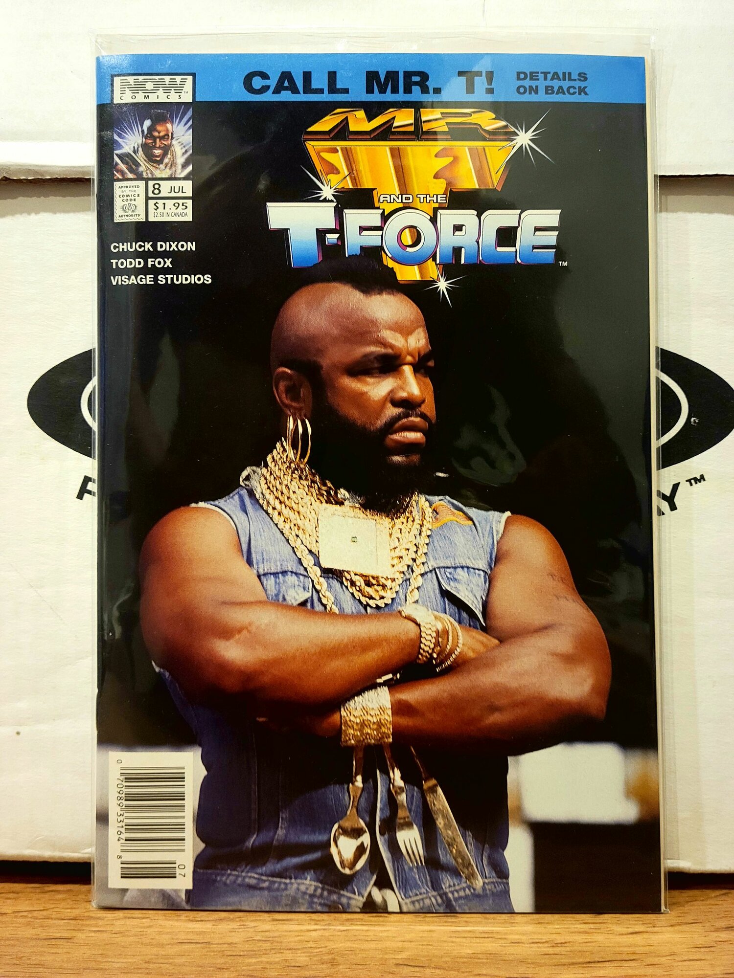 Ретро Комикс Mr. T #8. 1993 Год. Оригинал!