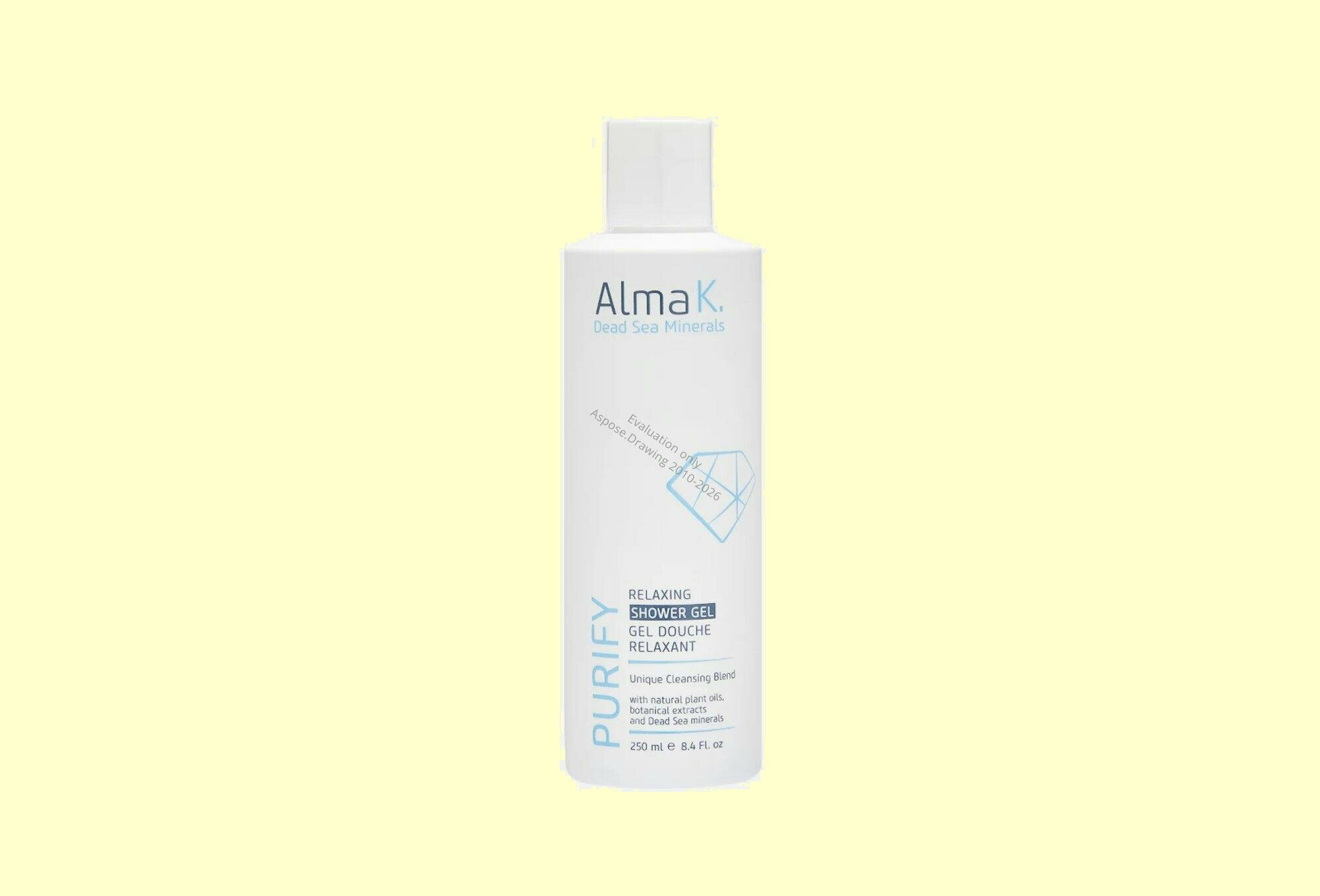 Гель для душа Alma K RELAXING, унисекс, расслабляющий, 250мл