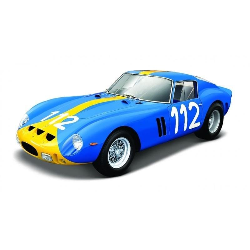 Игрушечная машинка Bburago Ferrari 250 GTO 18-26305, красный, масштаб 1/24