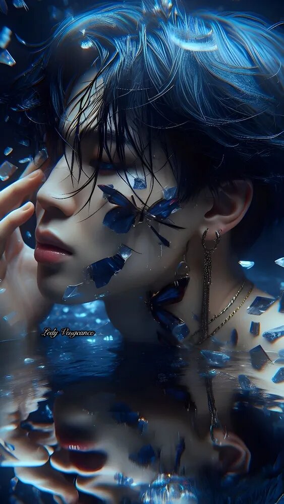Алмазная Мозаика "KPOP BTS Jimin" 50x70 См Алмазная Вышивка / Картина Стразами Подарков / Украшения