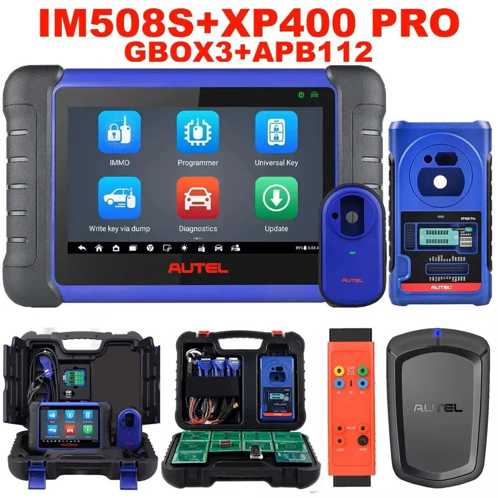 Autel MaxiIM IM508S IMMO Key Programming Диагностические инструменты Автоматический IM508S Plus