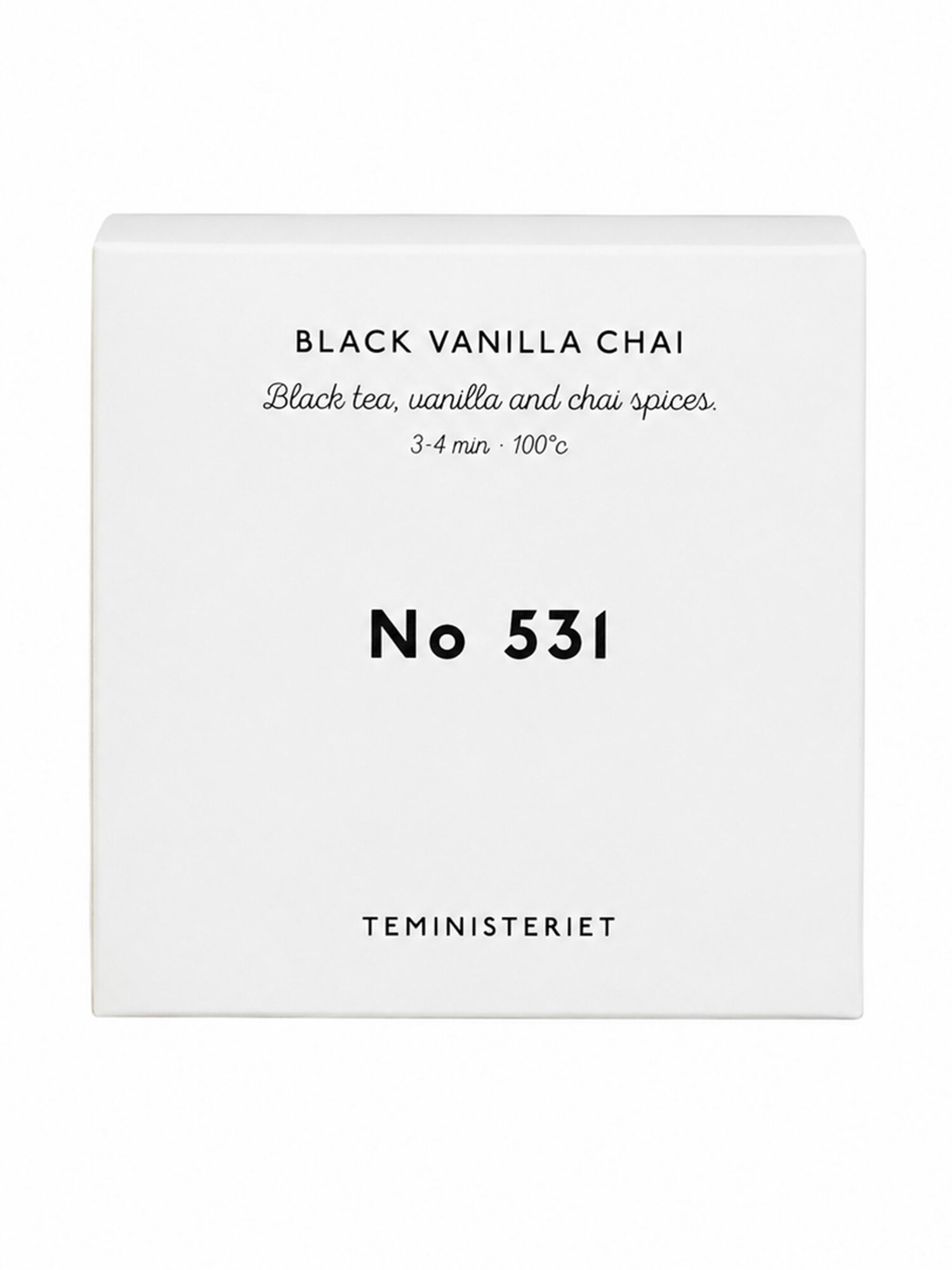 Чай листовой Teministeriet Collection №531 Черный чай, Ваниль, 100 гр