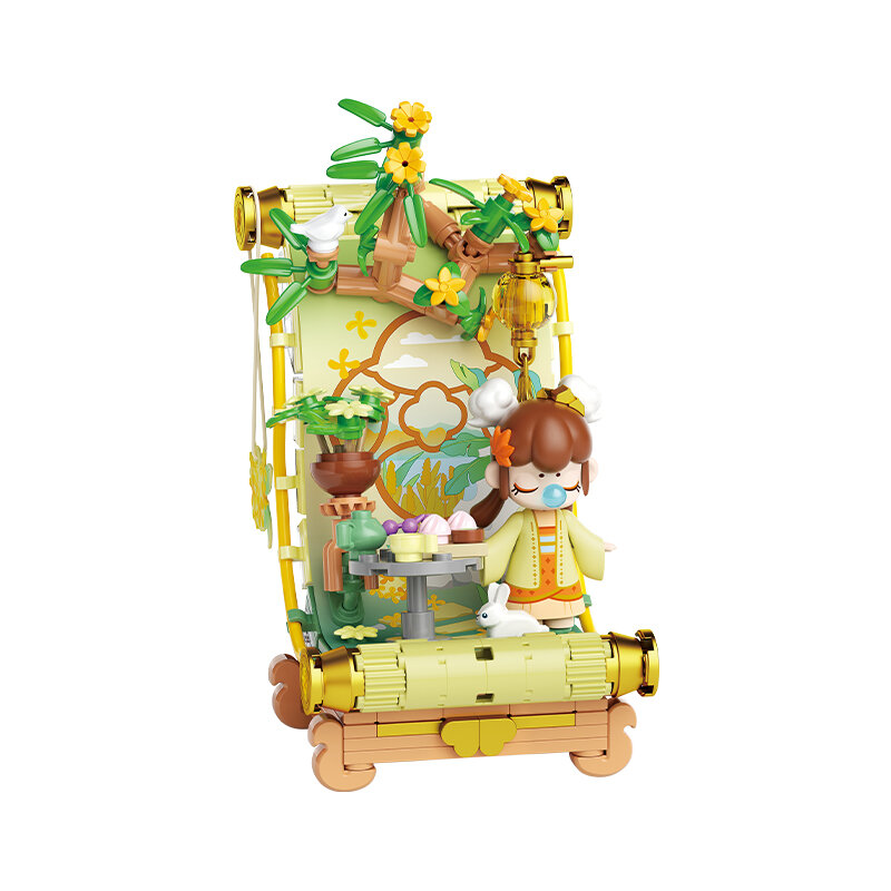 **Конструктор TOP TOY Nanci All-Season Scroll-Autumn Leaves TC2055, 350 деталей**