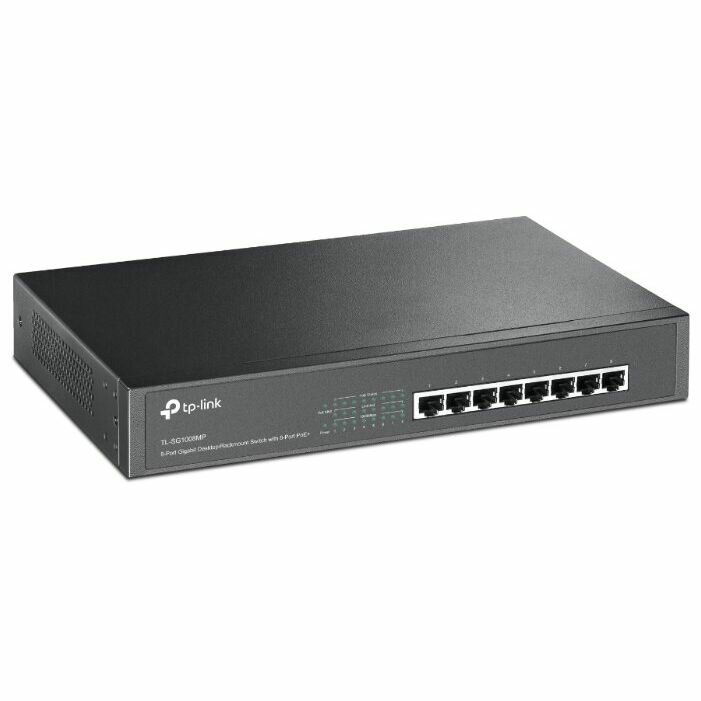 Коммутатор TP-Link TL-SG1008MP — фото 1