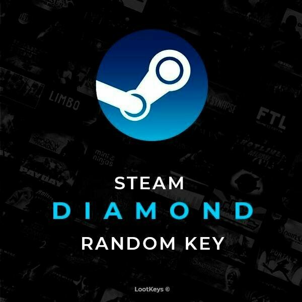 Diamond Ключ Steam (Шанс Люкс Игр) Случайная игра Steam + Подарок