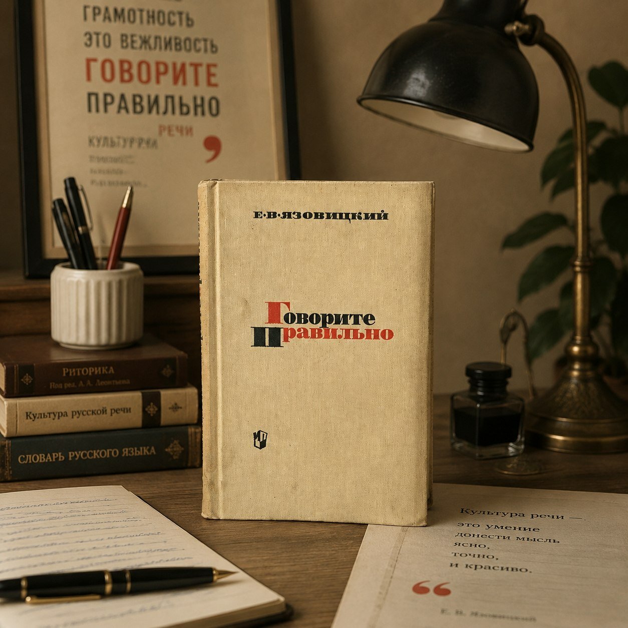 Язовицкий Ефрем Владимирович / Говорите правильно. Эстетика речи, 1969