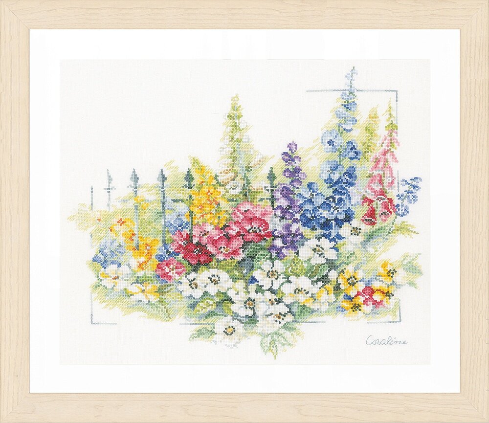Набор для вышивания Lanarte Flower explosion, 45х40 см (ND. LAN. PN-0198502)