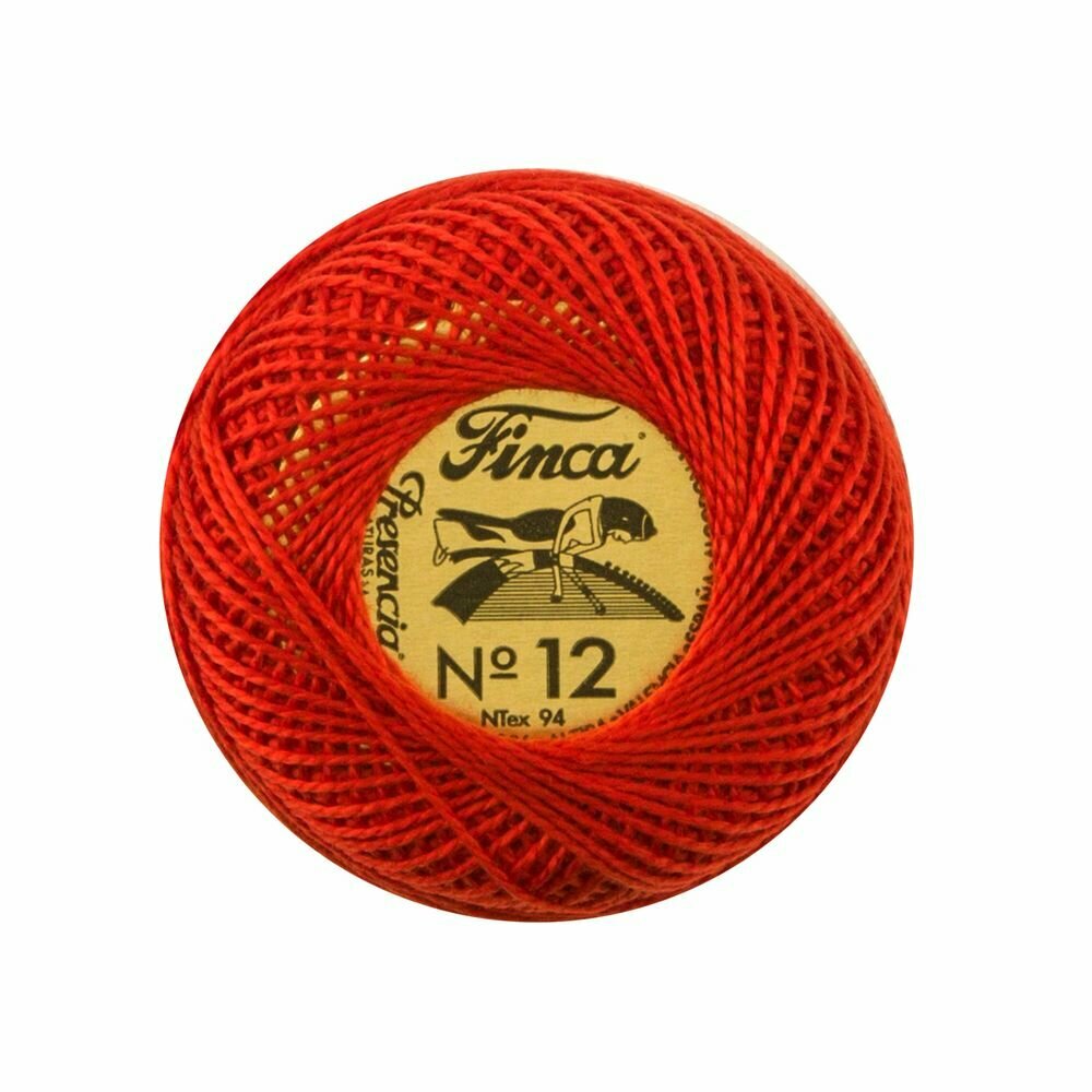 Мулине PRESENCIA HILATURAS "Finca Perle", Жемчужное, №12, однотонный цвет 1490, 1 моток