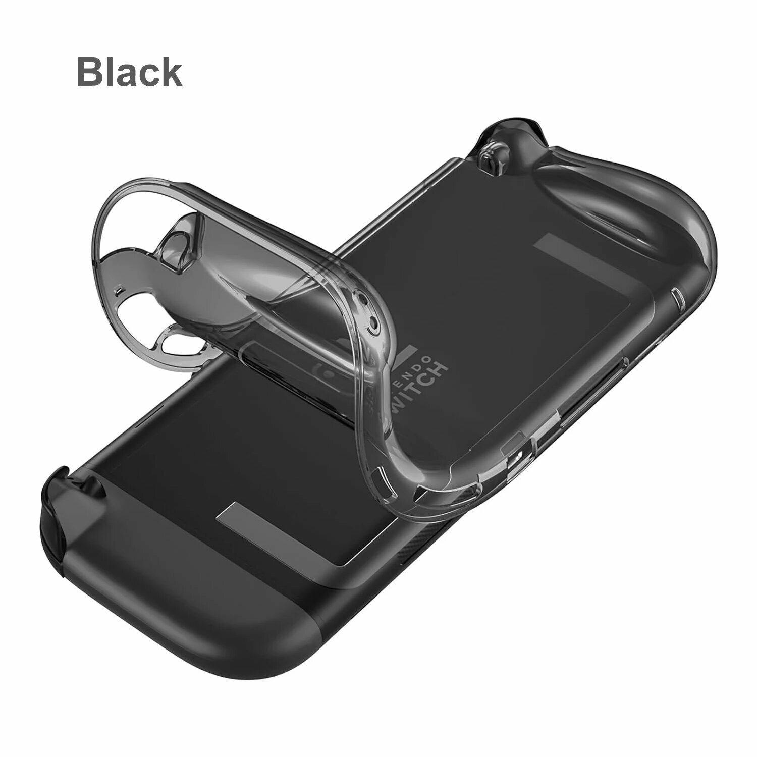 Прозрачный чехол для Nintendo Switch 2 Black