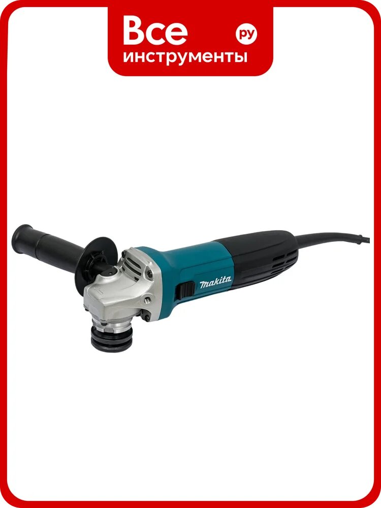 Угловая шлифовальная машина Makita GA4530R 115 мм 720 Вт 11000 об/мин защита от случайного пуска щеточный мотор