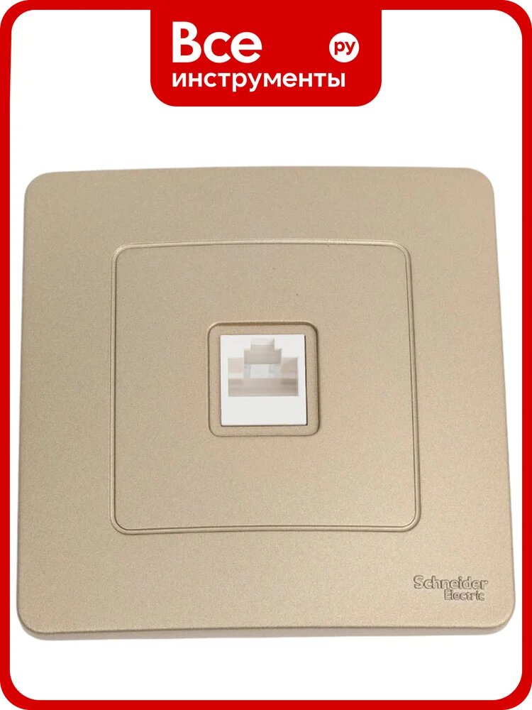 Компьютерная розетка Systeme Electric Blanca внутр Титан RJ45 SE BLNIS045004