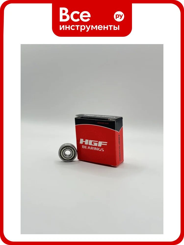 Подшипник HGF 80025, однорядный, шариковый, сталь, закрытый, 5x16x5 мм