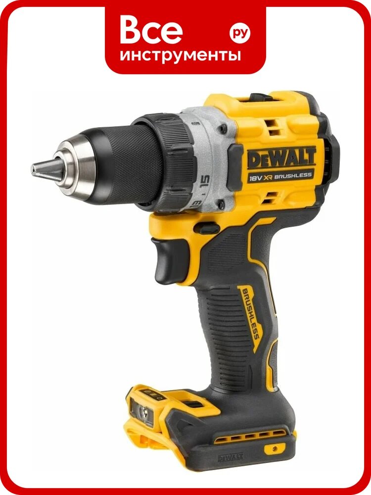 Аккумуляторная дрель-шуруповерт Dewalt DCD 800 NT без АКБ и ЗУ DCD800NT-XJ