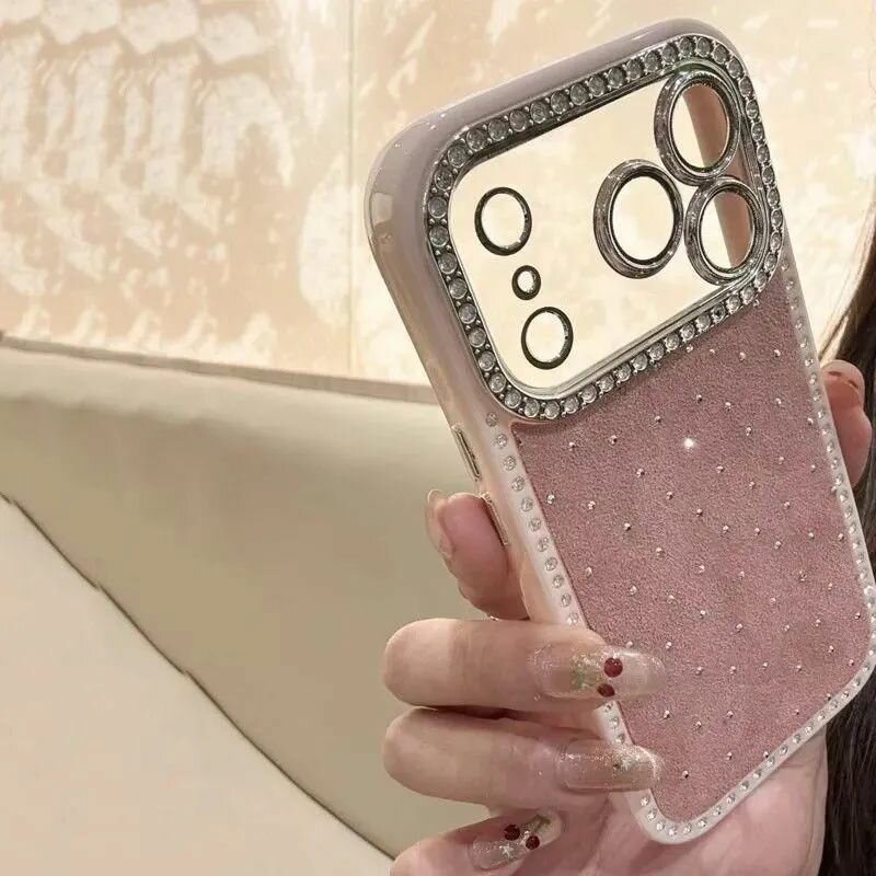 Чехол на iPhone 17 Pro Max со стразами — фото 1