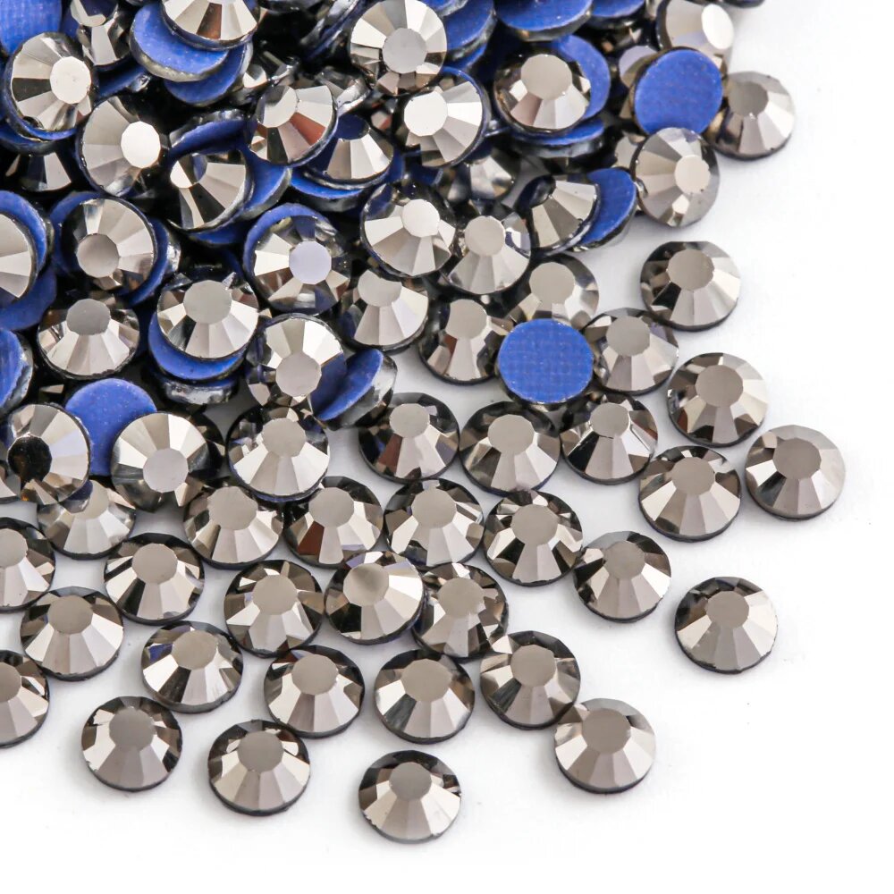 Стразы Crystal AB DMC SS6-SS30 для горячей фиксации Синий, SS6-1440pcs, Hematite