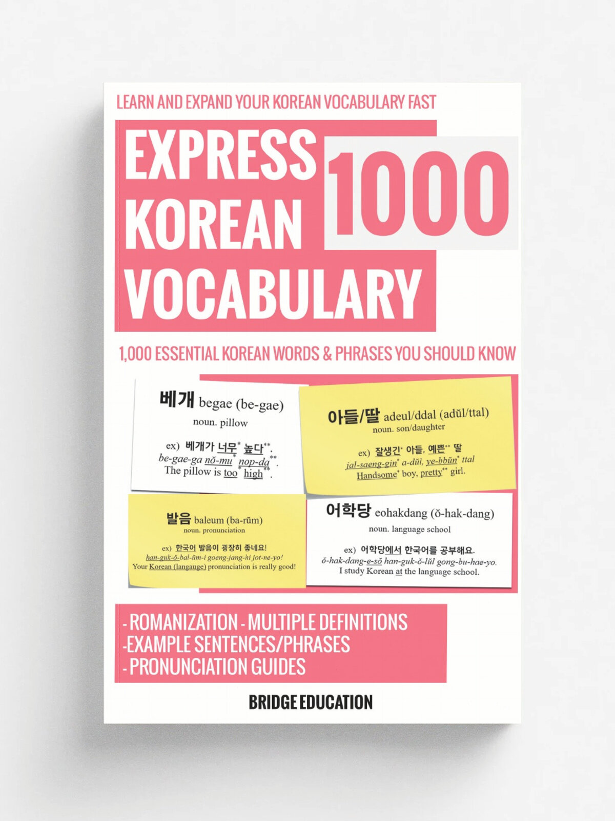 Express Korean Vocabulary 1000. Learn and Expand Korean Vocabulary Fast with Over 1,000 Essential Words and Phrases
