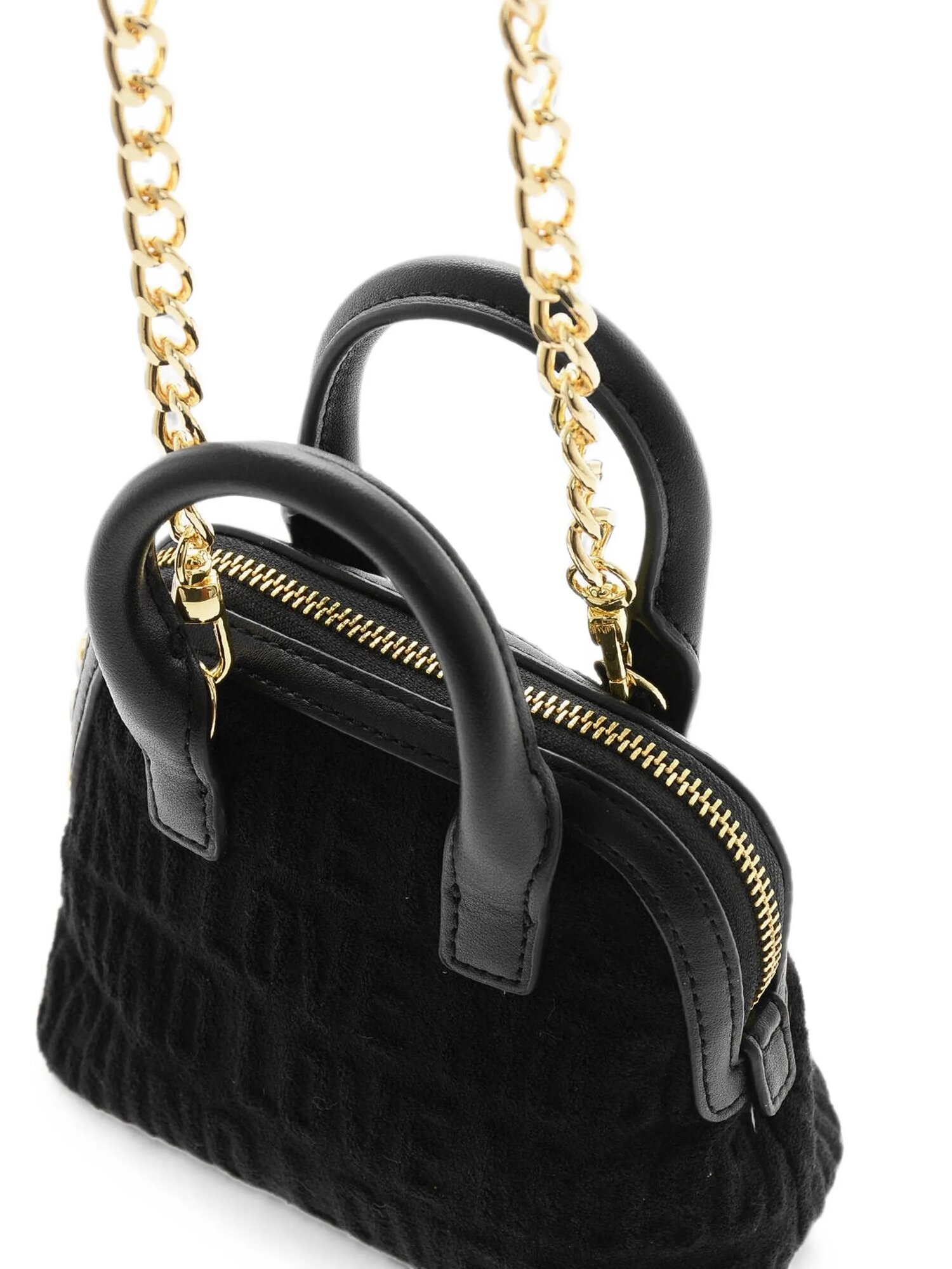Сумка LOVE MOSCHINO Logo-embossed mini bag — фото 1