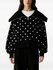 Толстовка Stud-embellished sailor-collar sweatshirt