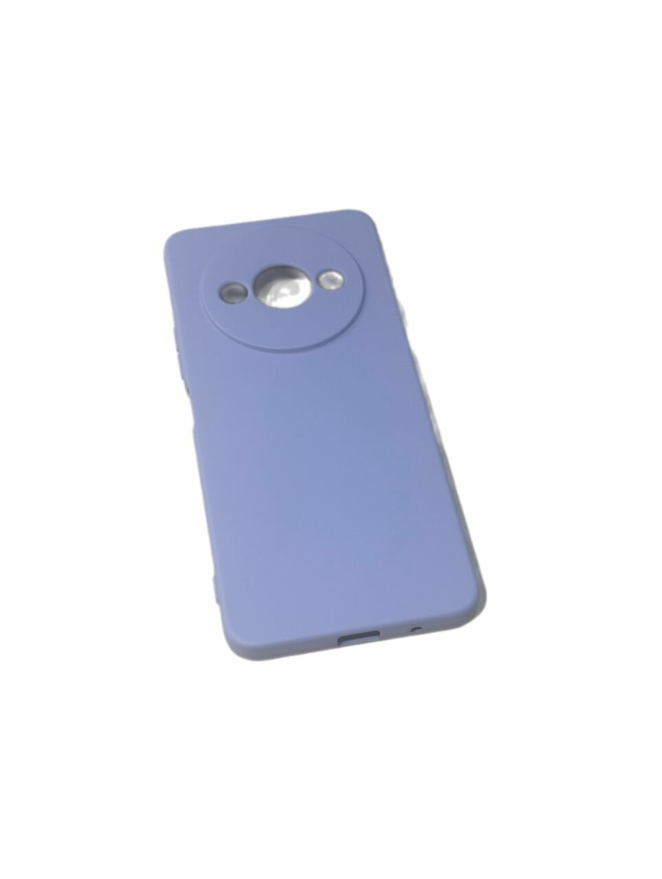 Силиконовый чехол с микрофиброй для Redmi A3/Redmi A3x/POCO C61 (2024)