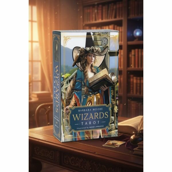 Карты Таро "Wizards Tarot Cards" Llewellyn / Таро Волшебников от Барбары Мур 63800 Llewellyn
