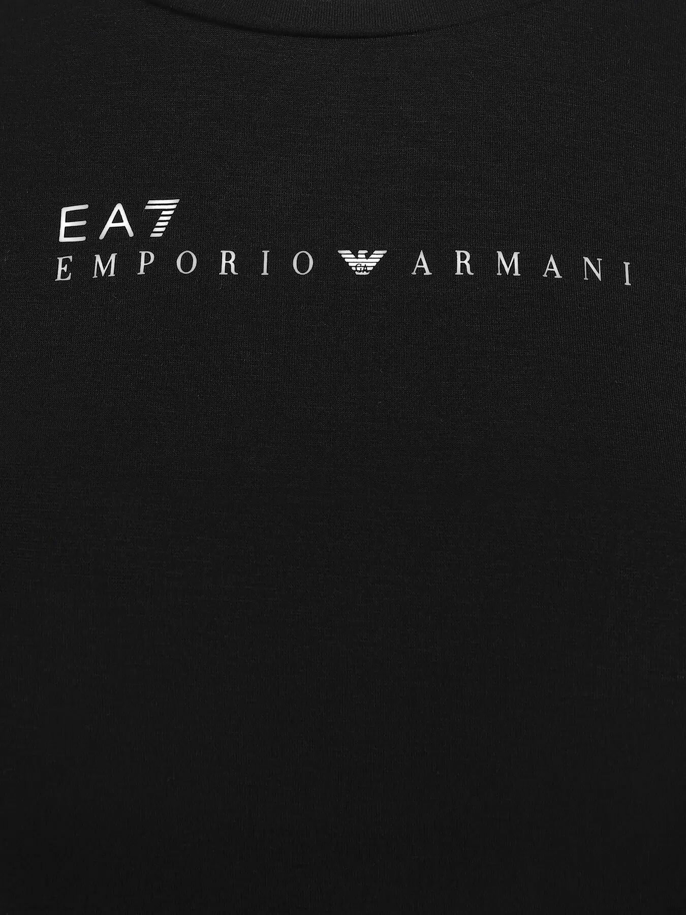 Футболка EA7 EMPORIO ARMANI, размер L, черный — фото 1