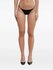 Купальник Coperni Crystal-logo bikini bottoms, размер 42, черный