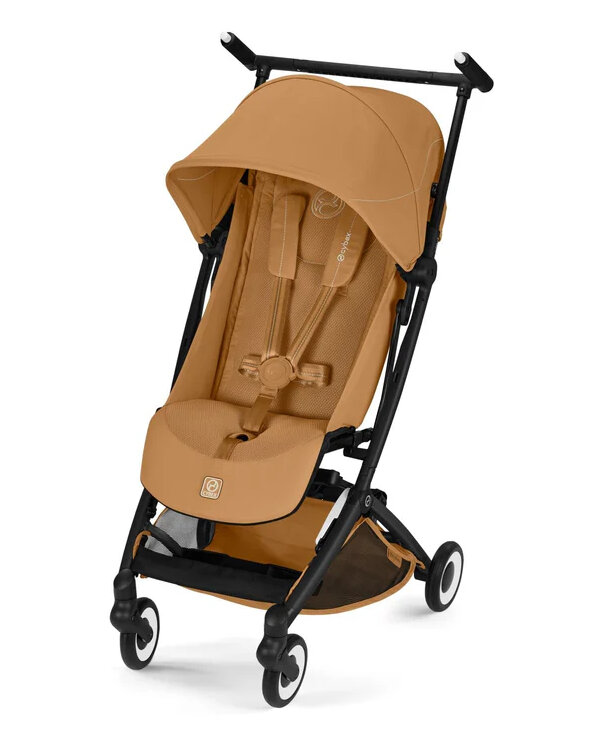 Прогулочная коляска Cybex Libelle, ультракомпактная, 0-4 лет, 2026 NEW cinnamon yellow