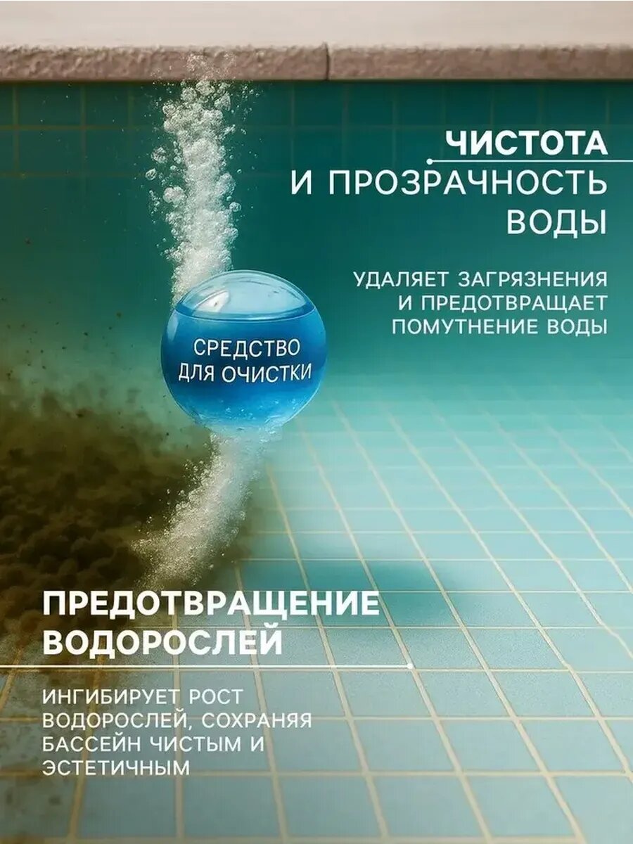 Эффективное средство для бассейна с активным хлором