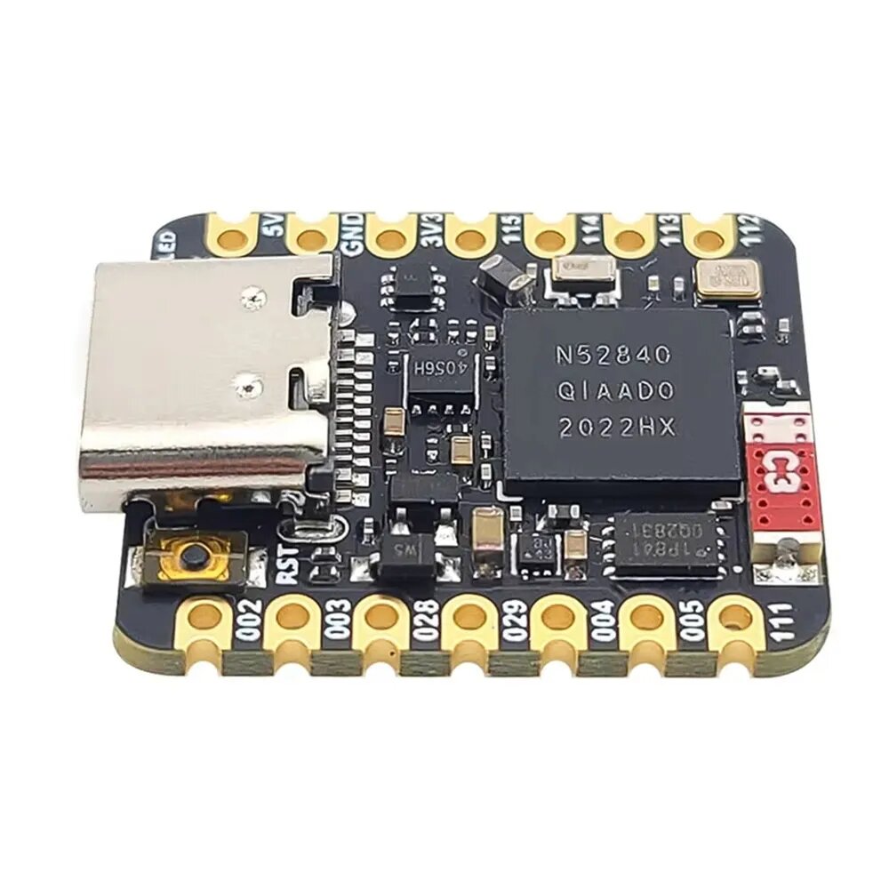 Плата разработки MINI NRF52840, модуль Bluetooth BT5.0, основной контроллер микроконтроллера QSPIFlash TYPE-C