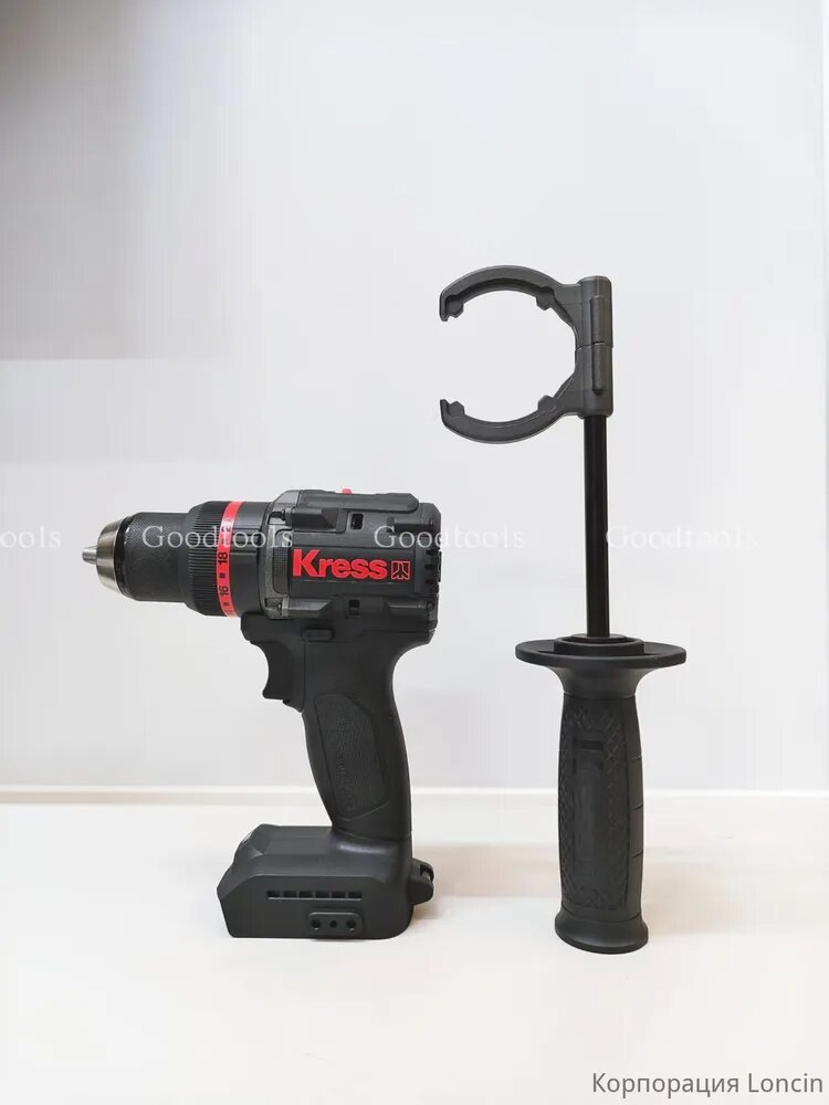 KU217 20V Бесщеточная дрель-шуруповерт, Ударная электродрель , большой крутящий момент 100 Н м, компактный корпус, без АКБ и ЗУ