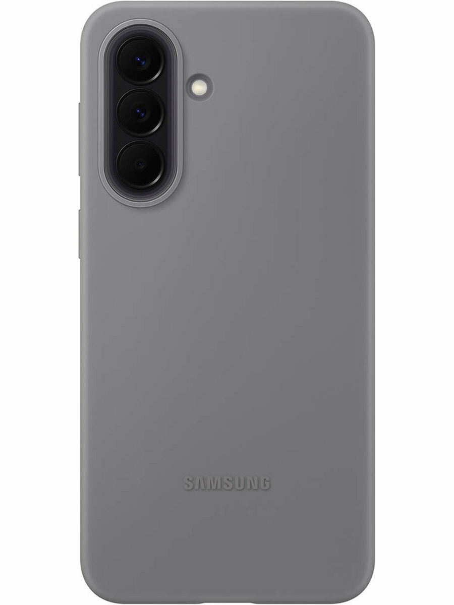 Клип-кейс для Samsung Galaxy A57 Silicone, силикон, поликарбонат, серый