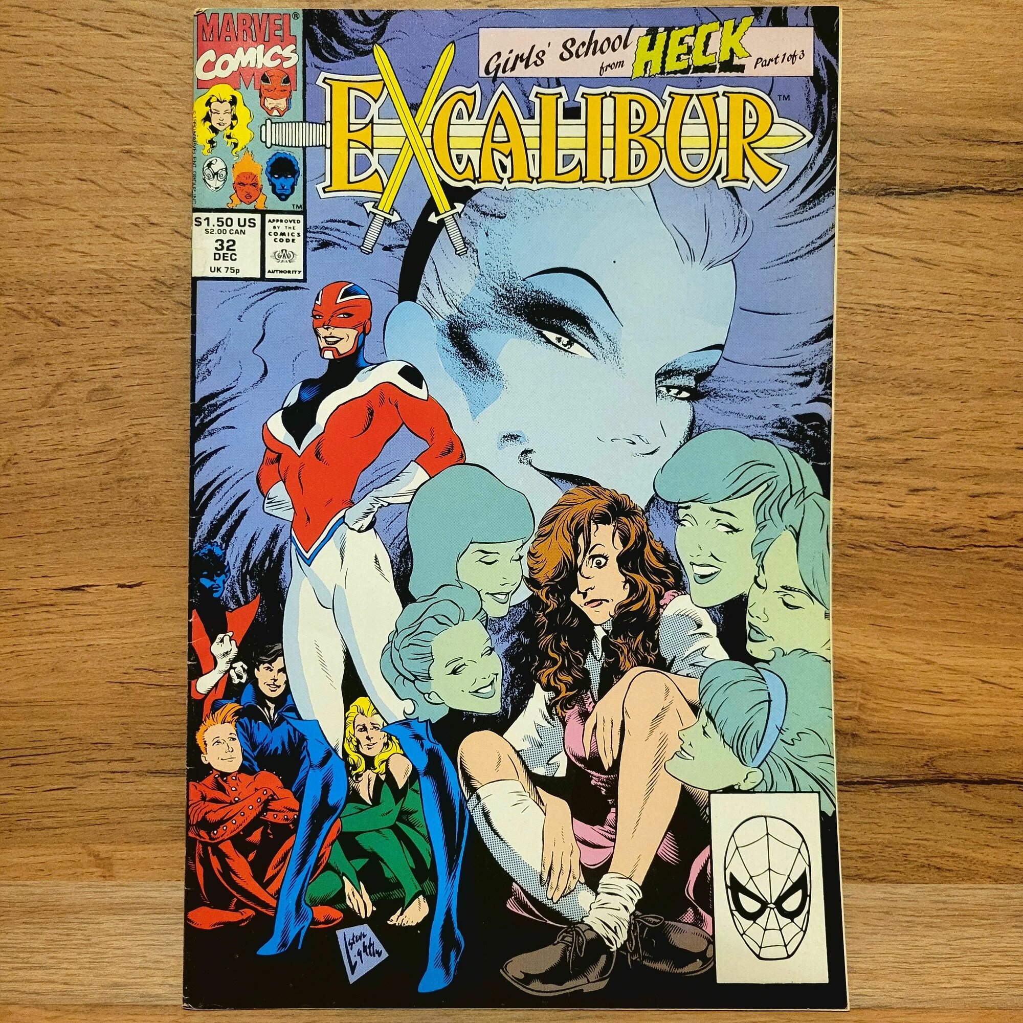 Ретро Комикс Excalibour #32. 1990 Год.