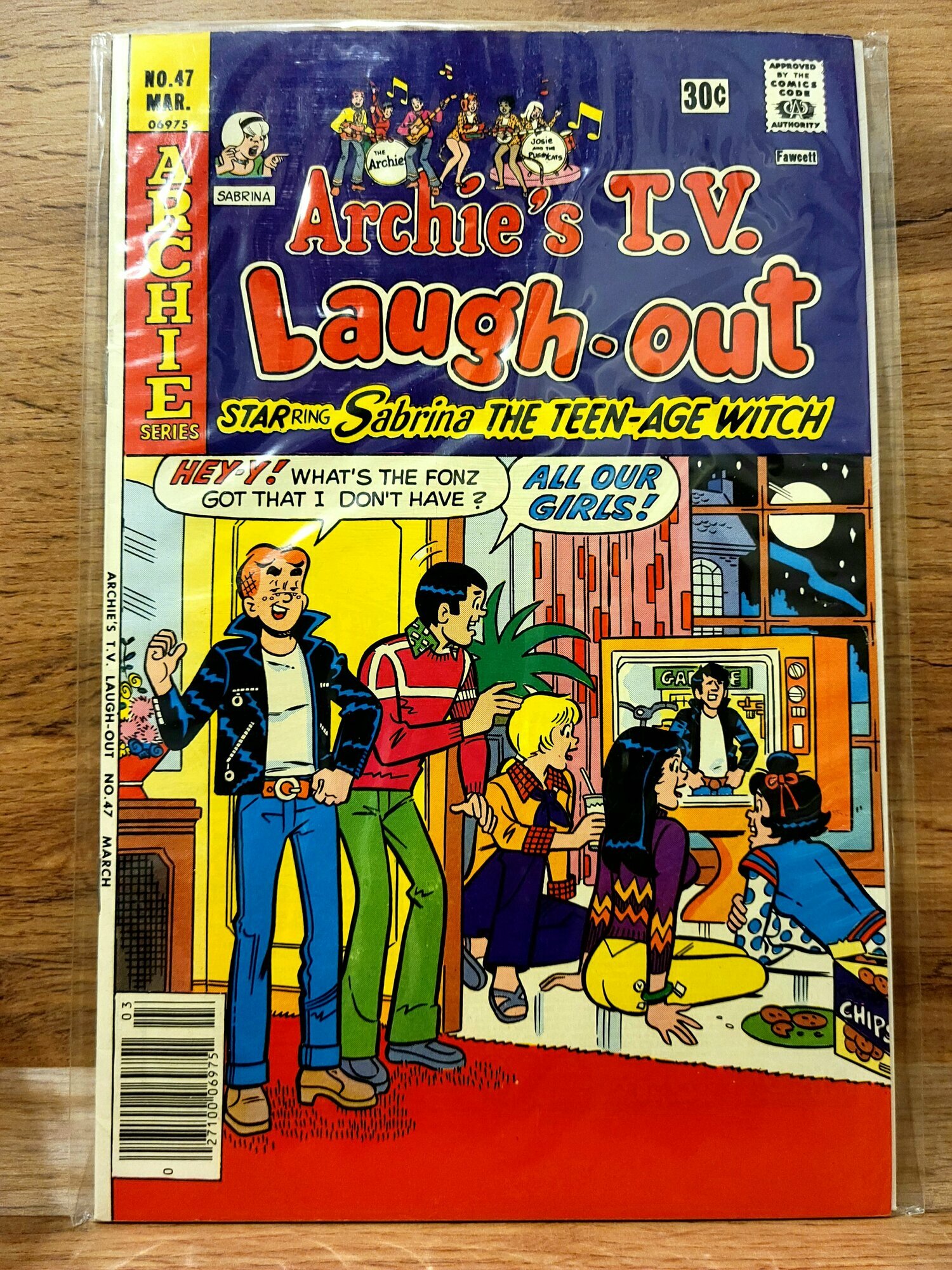 Раритетный Комикс Archies Tv #47. 1980 Год. Оригинал!