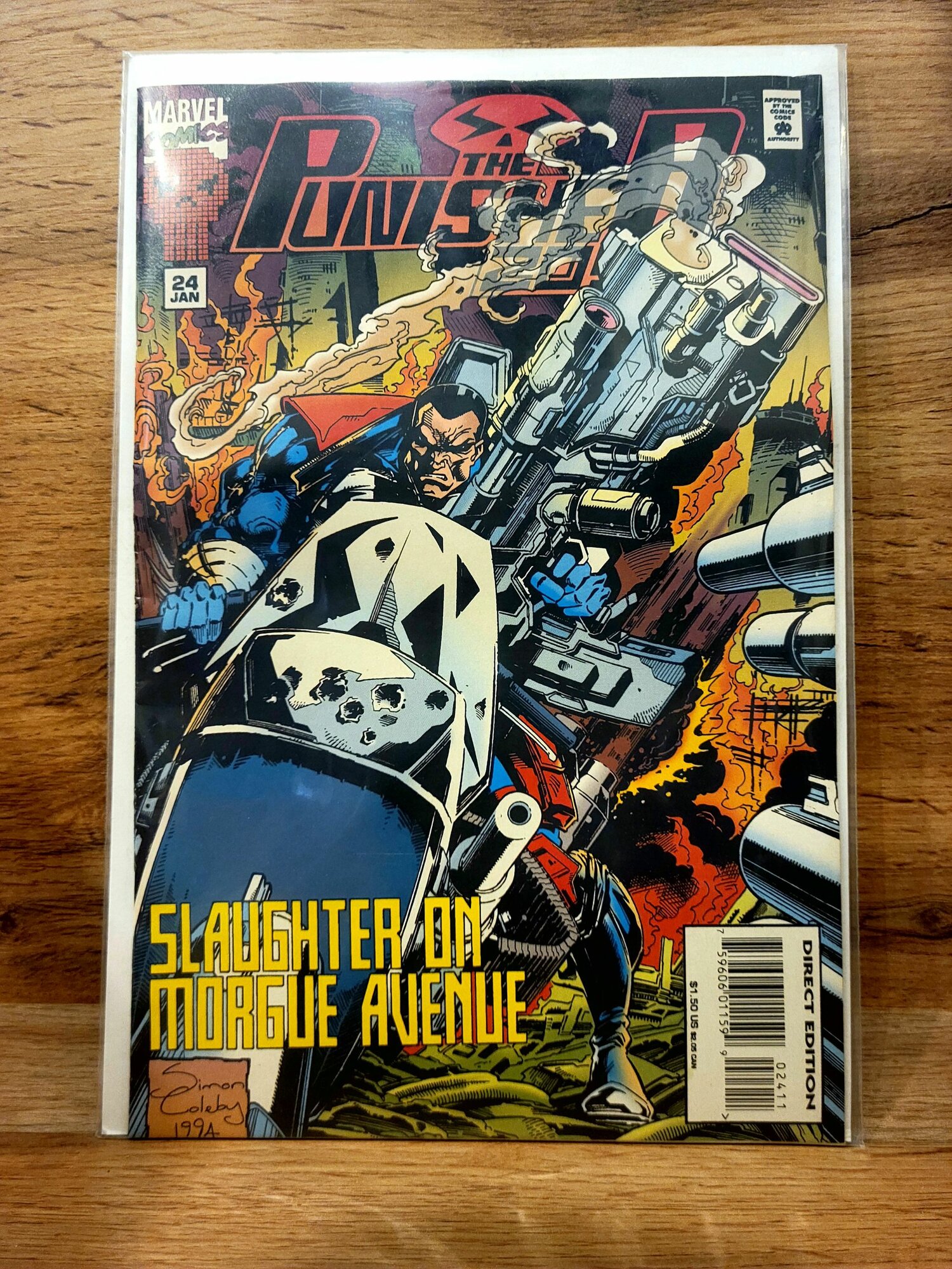 Ретро Комикс Punisher 2099 #24. 1995 Год. Коллекционный выпуск.