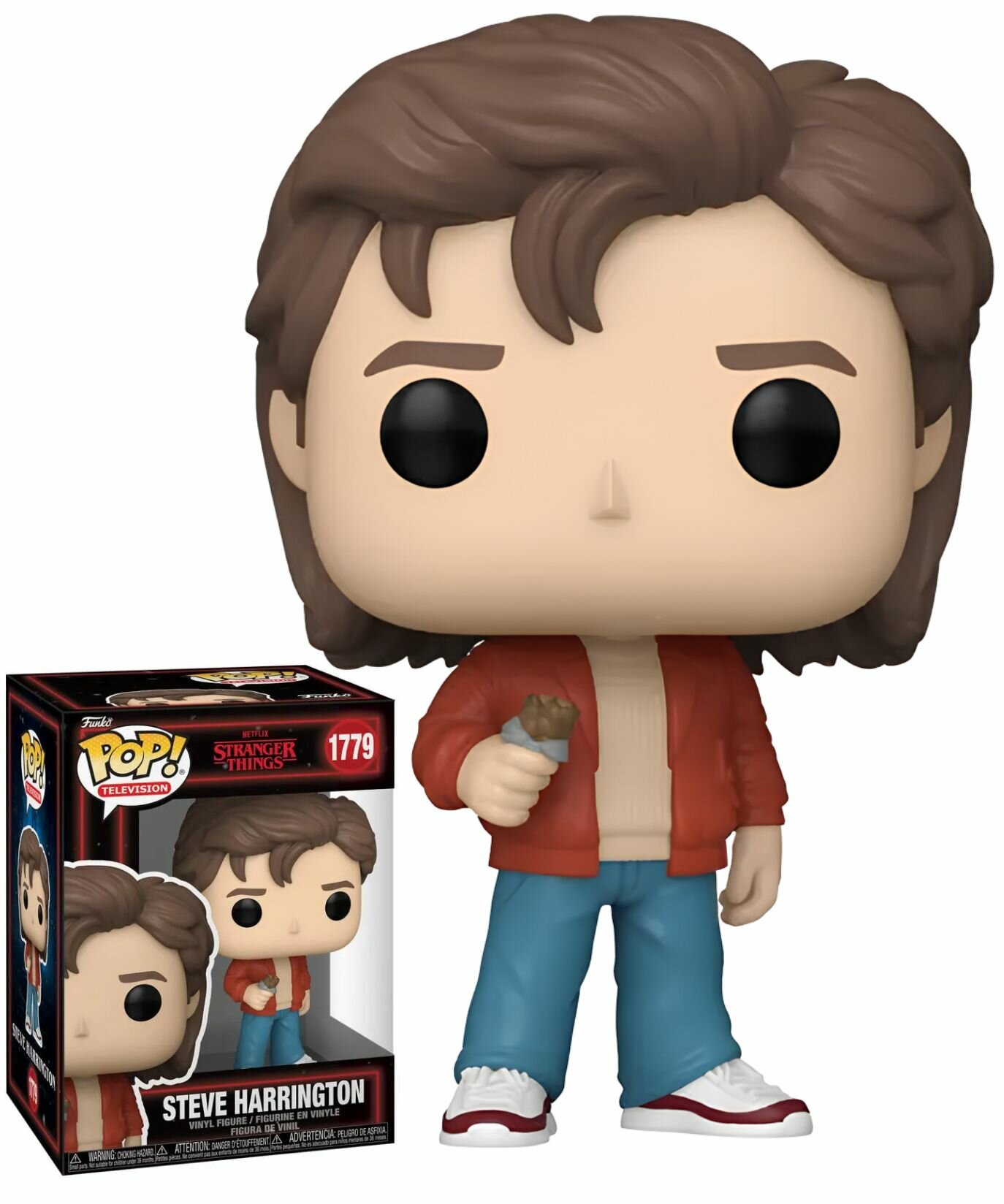 Фигурка Очень странные дела Стив Харрингтон / Stranger Things Steve Harrington (10см) #1779