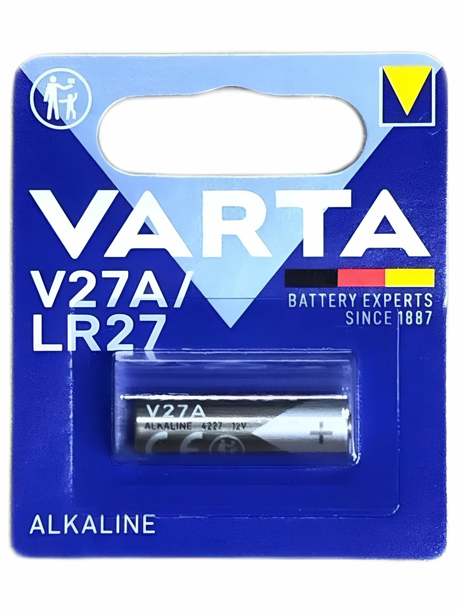 Батарейка Varta A27, V27A, MN27, 12V 2029 Срок хранения.