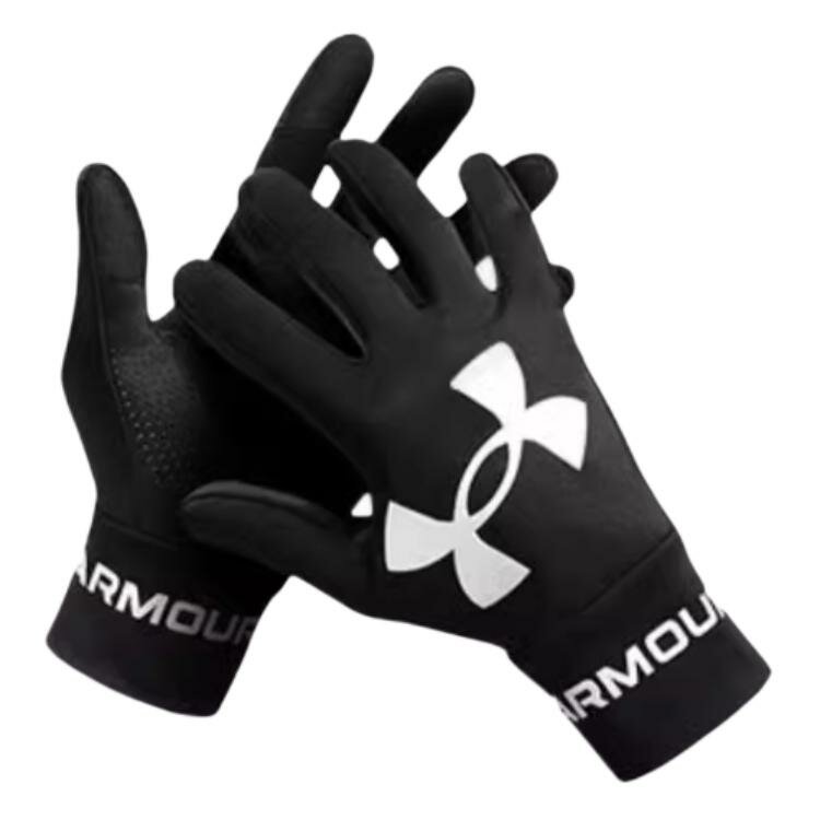 Спортивные перчатки унисекс Under Armour Silicone Sports Gloves, черные, L EU