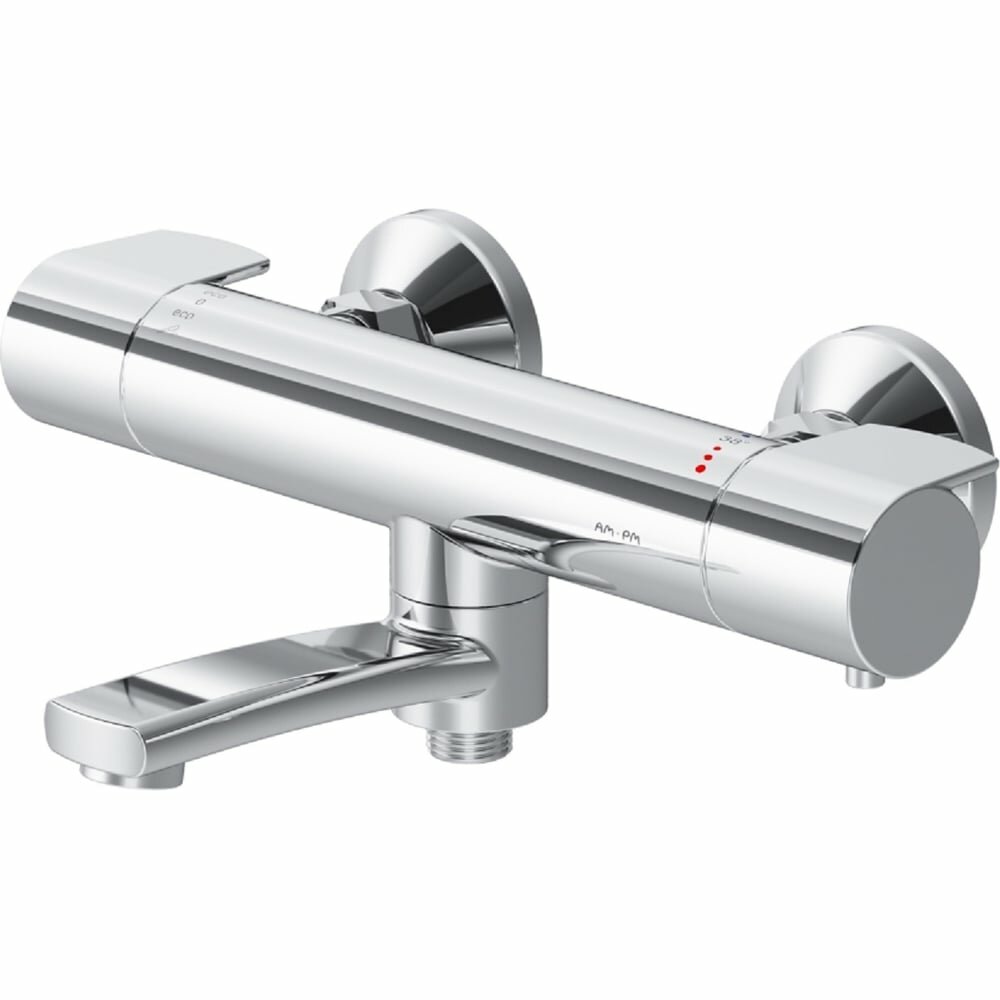 Термостатический смеситель для ванны и душа AM.PM X-Joy хром F85A50000