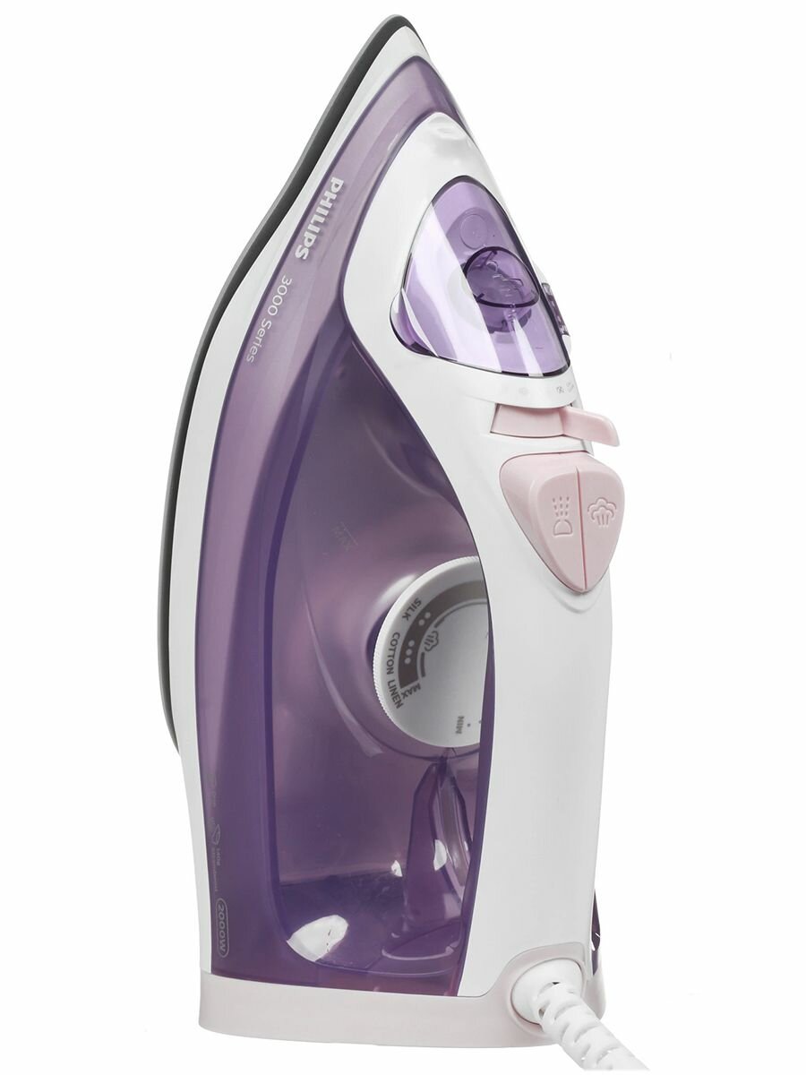 Утюг Philips DST3010/30, вертикальное отпаривание, керамический, фиолетовый