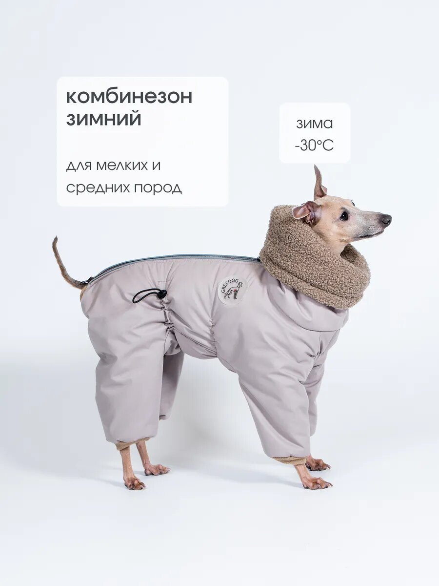 Комбинезон зимний для собак север GREYDOG