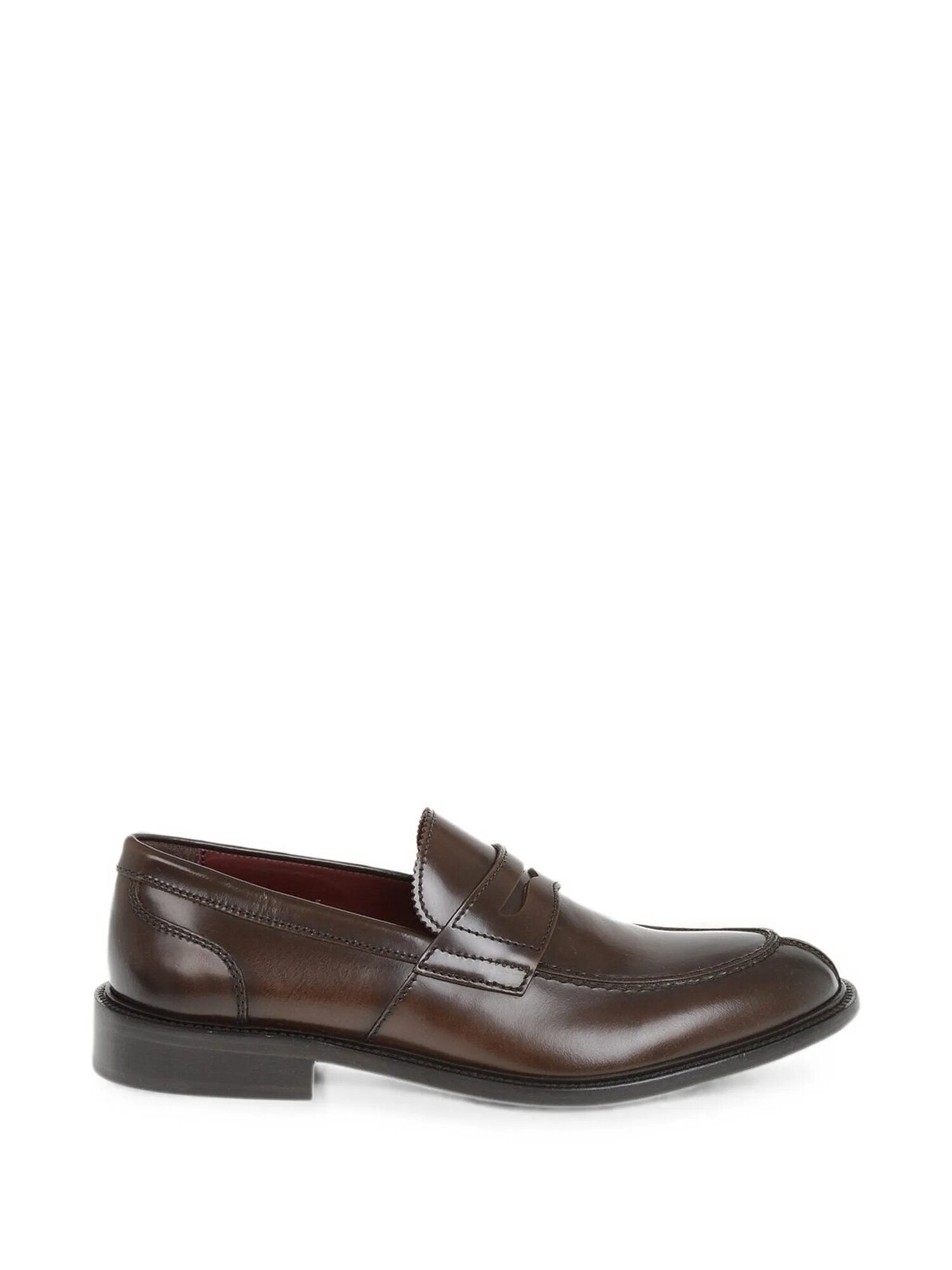 Лоферы Penny-slot leather loafers