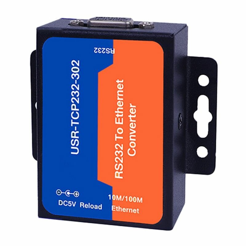 Серверный модуль Ethernet -TCP232-302 RS232 в IP Ethernet-преобразователь Поддержка DHCP / DNS преобразователь RS232 в Ethernet серверный модуль последовательный порт поддержка TCP/IP