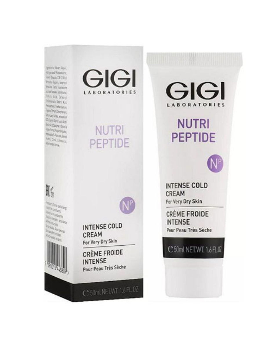 Крем GiGi Intense Cold Cream питательный пептидный на основе пептидного комплекса, 50 мл