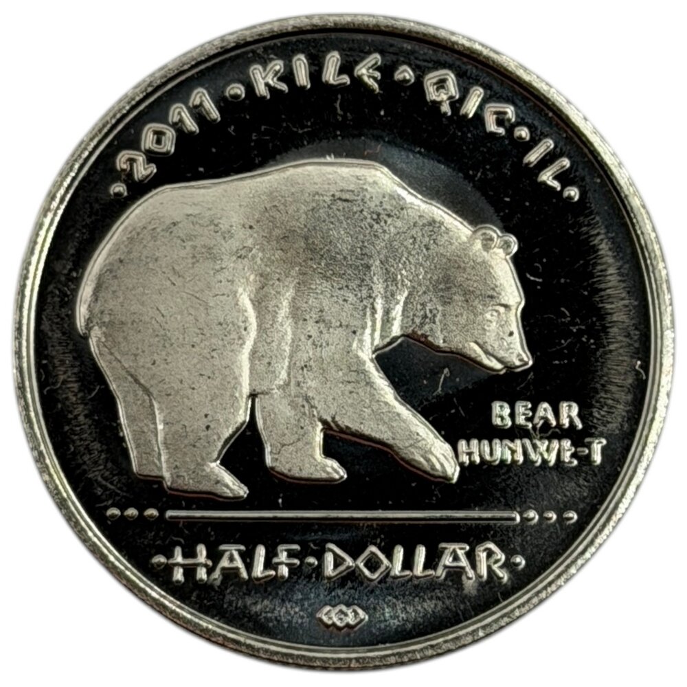 США, племя койотов 50 центов (1/2 доллара) 2011 г.