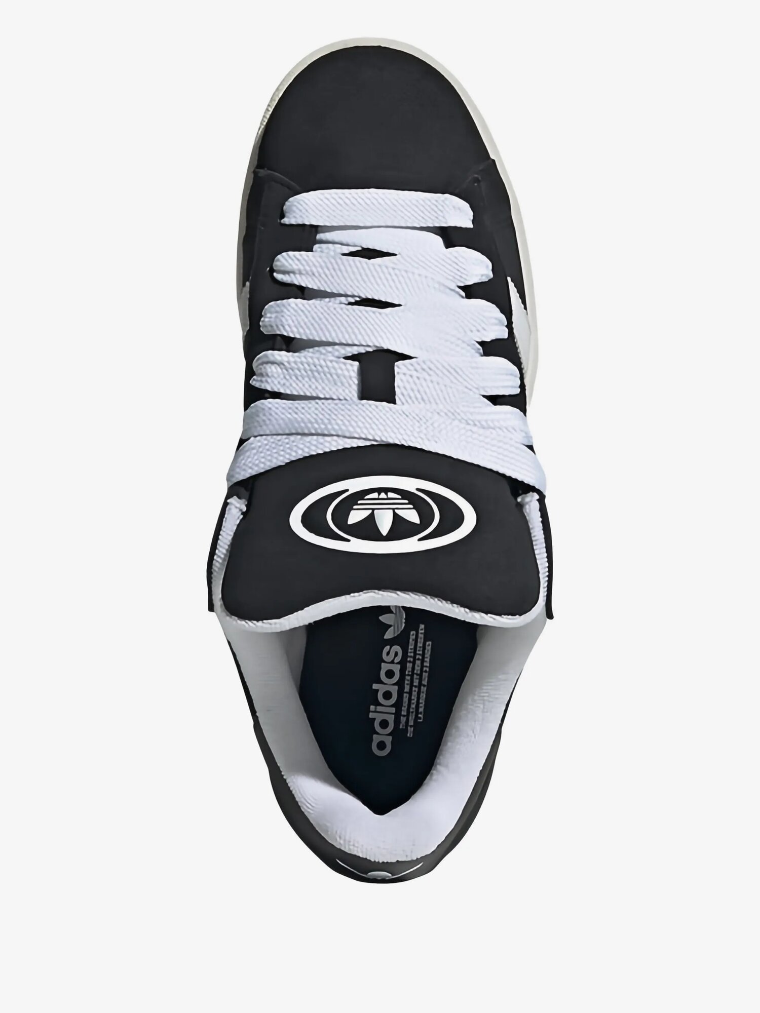 Кроссовки adidas Campus 00s Black/White Suede, размер 9.5 US, черный — фото 1