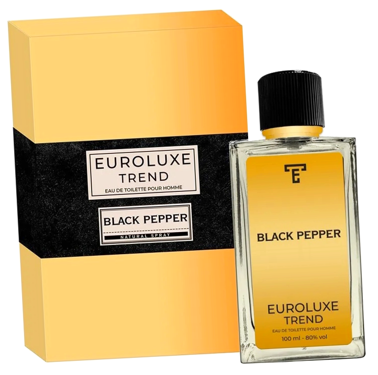 Туалетная вода Euroluxe Trend Black Pepper 100 мл для мужчин - Блэк Пеппер