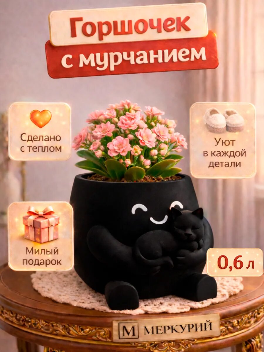 Горшок для цветов кактусов алое и суккулентов